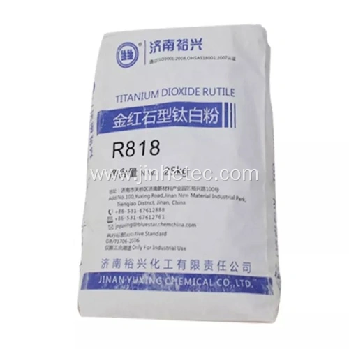 Yuxing Chemical Titanium Dioxide R818 R838 R868 R878 China Manufacturers Suppliers Factory Exporter